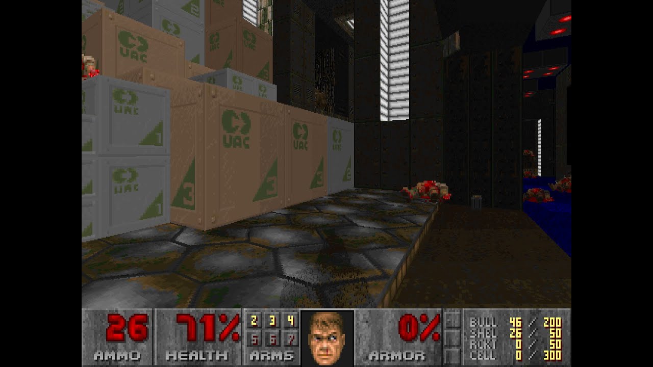 DOOM II - Random Wad - Industrial Outpost (w Batman Forever mod) UV ...
