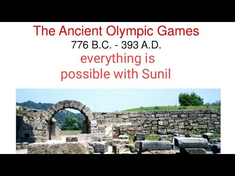 ancient Olympic games 776 BC Part 2 - YouTube