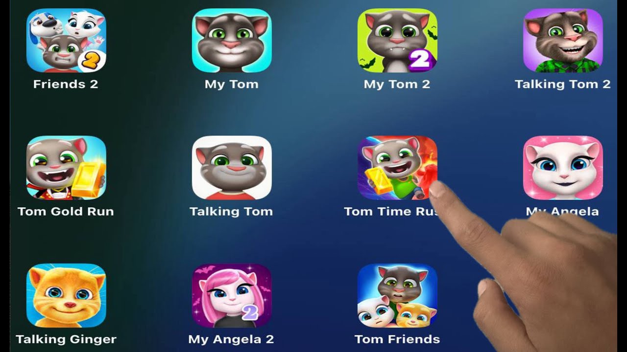 Friends 2 , My Tom , My Tom 2 , Talking Tom 2 , Tom Gold Run , Talking ...