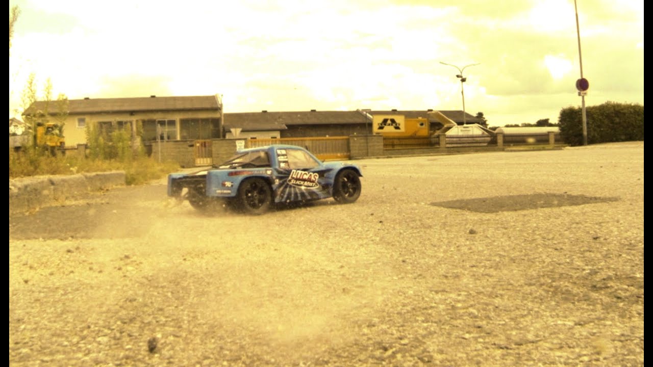 Team Associated Sc8.2e Slow Motion Street Drift - YouTube