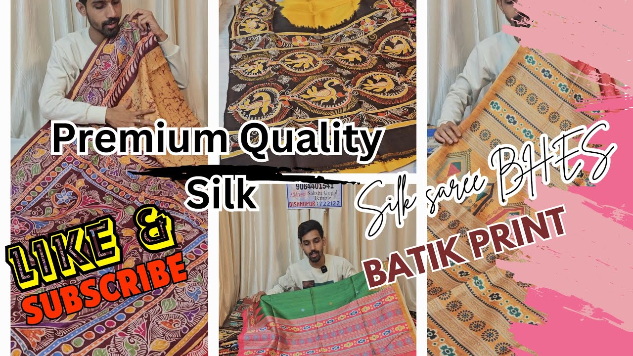 BATIK PRINT শাড়ির অপূর্ব collection 💯💥💯| Saru Tuli Batik | Fancy ...