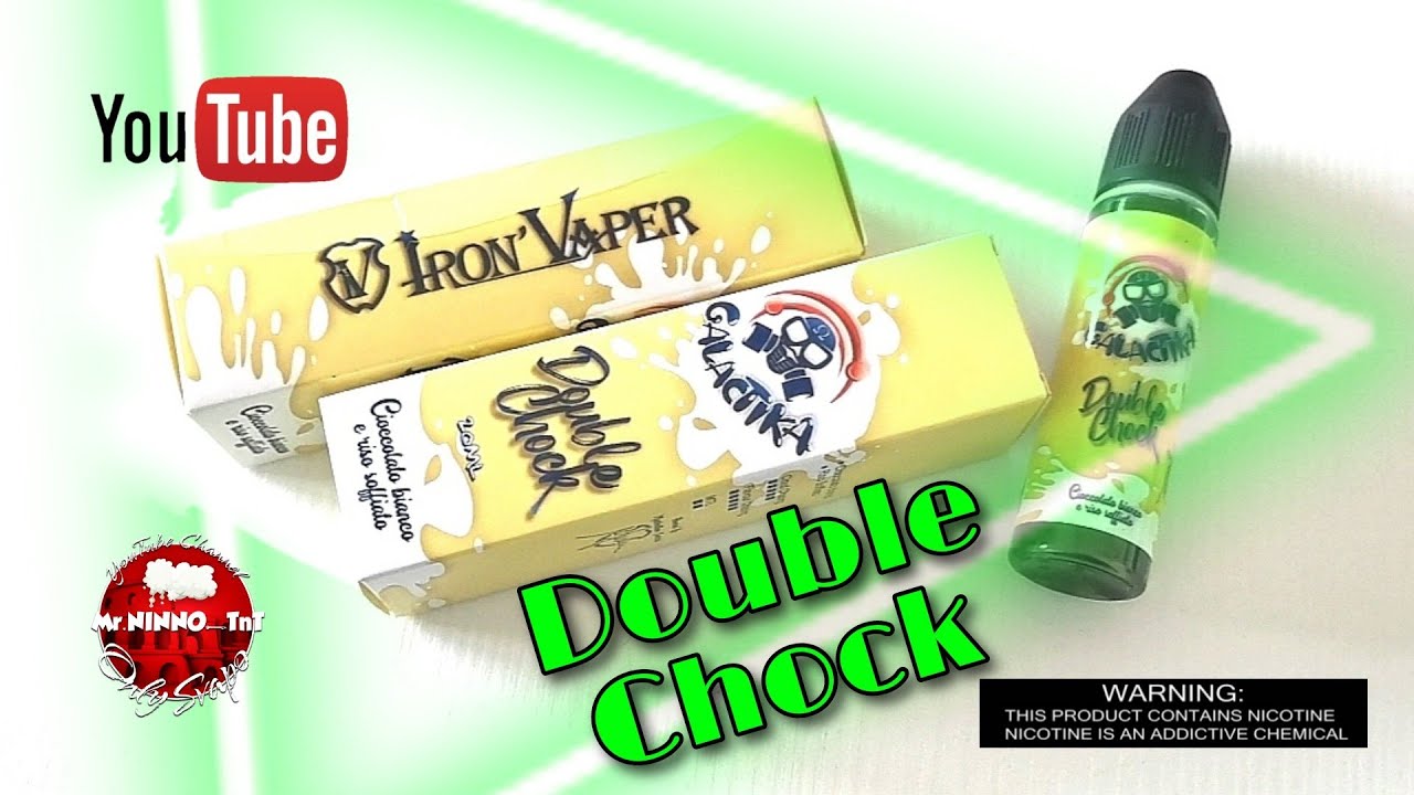 DOUBLE CHOCK Cioccolato Bianco e Riso Soffiato collaborazione Galactika ...