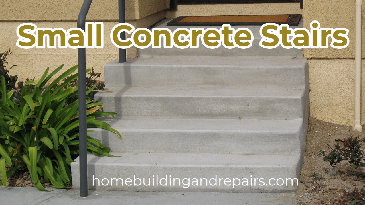 Bullnose Concrete Step Form This Is One Way Of Doing "bullnose Steps"