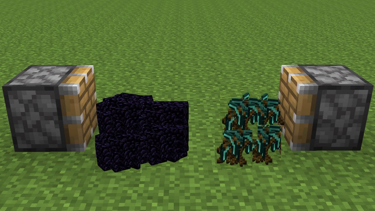 obsidian + diamond pickaxe = ??? - YouTube