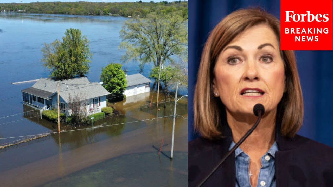BREAKING NEWS: Iowa Governor Kim Reynolds Holds Briefing On Flooding ...
