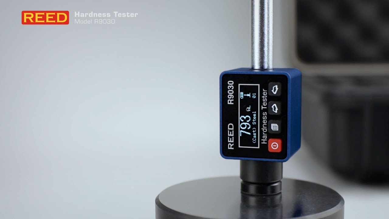 REED R9030 Hardness Tester; small but mighty - YouTube