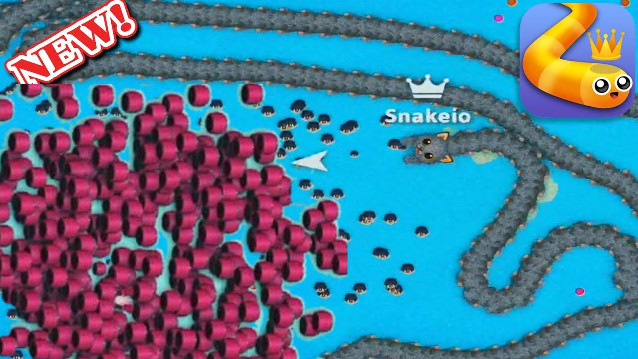 I Feed Cute Noob In Snake. Io! Epic Snakeio Gameplay | Snake io🐍 - YouTube