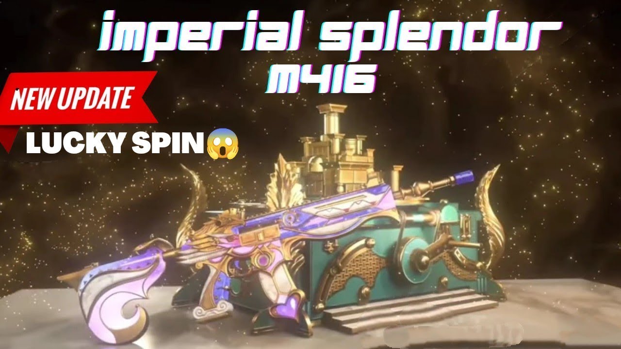 10,000 UC for M416 new skin Imperial Splendor. - YouTube