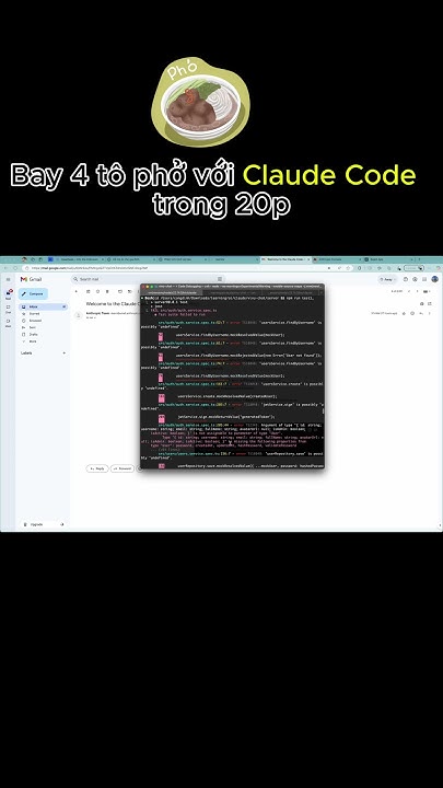 Claude Code Demo - Bay ngay 4 tô phở cho 2 prompts #claudecode #codinglife #corgidev # ...