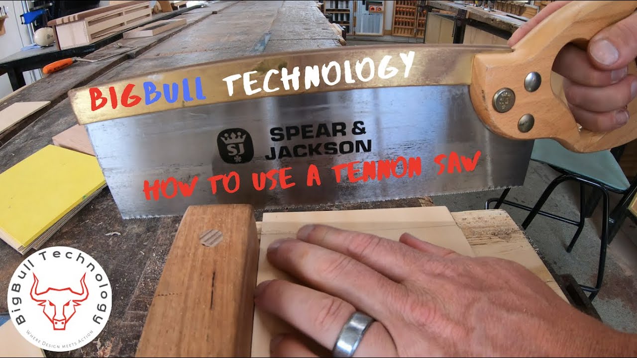How to use the Tennon Saw - YouTube