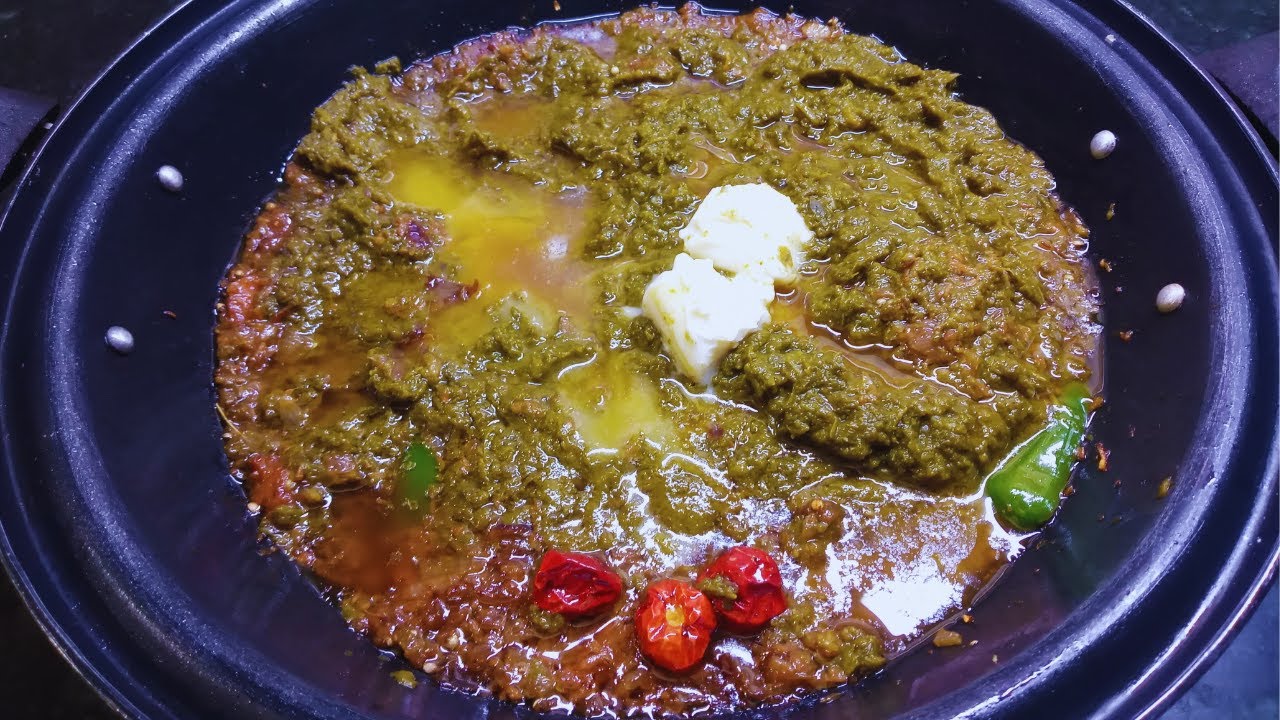Sarso Ka Saag | Punjabi Sarso Ka Saag Recipe | सरसों का साग पंजाबी ...