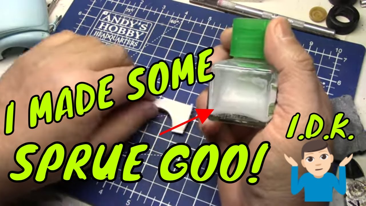 Ep.154 I Made some Sprue Goo for My Model Cars - YouTube