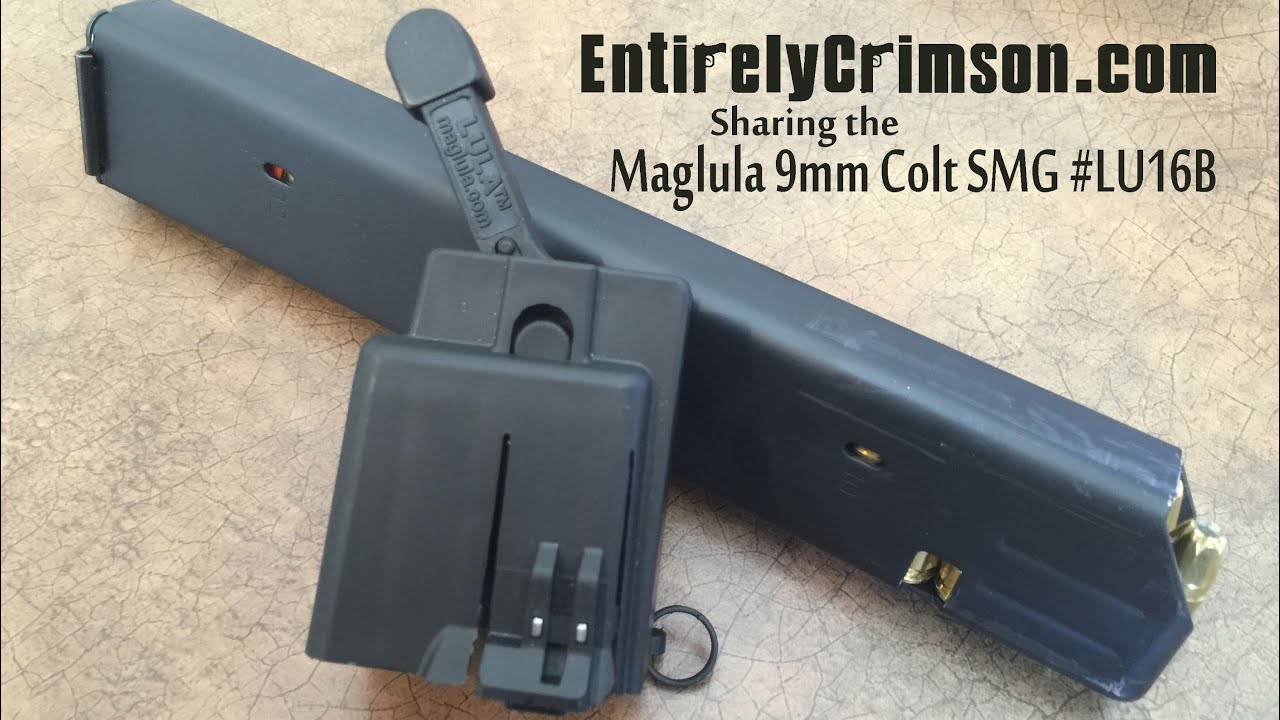 Maglula #LU16B 9mm SMG magazine speed loading tool 9mmAR - YouTube