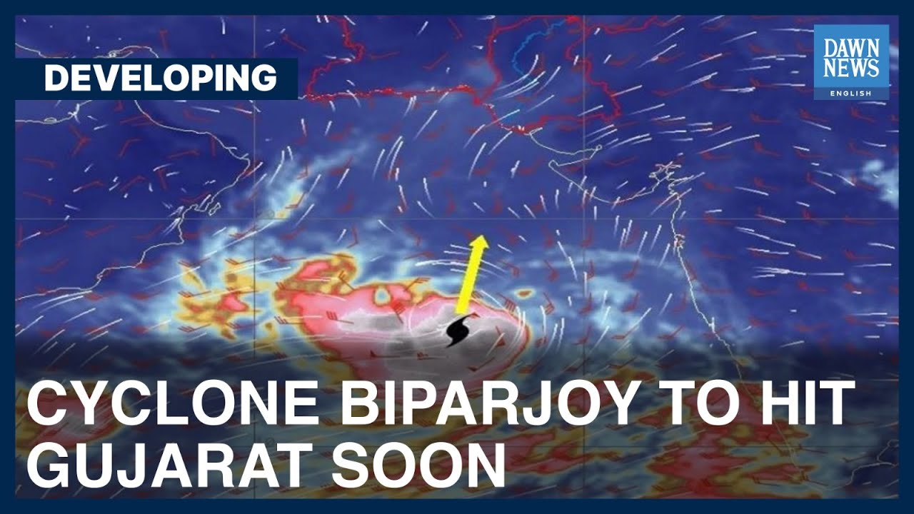 Cyclone Biparjoy Is Expected To Make Landfall In Indian Gujarat Soon ...
