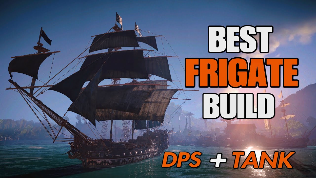 Skull and Bones fully upgraded Frigate | Best Frigate build DPS and ...