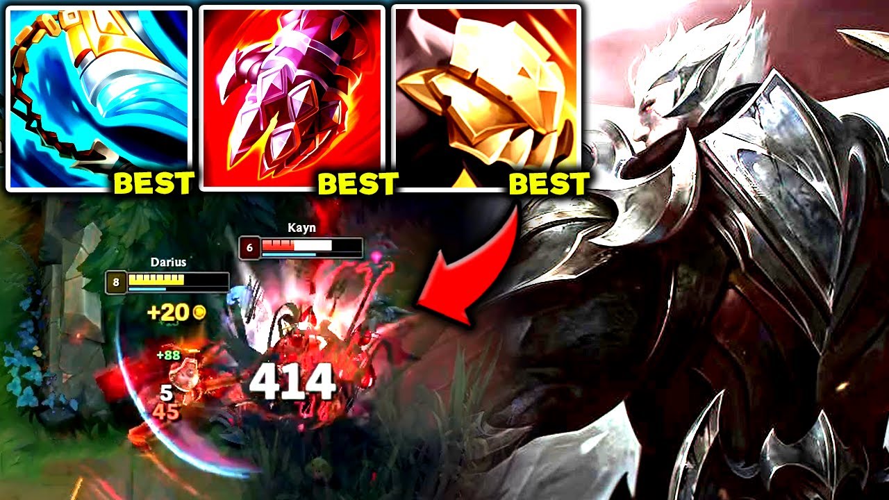 DARIUS TOP IS THE #1 BEST TOPLANER TO DOMINATE 1V9! (S+ TIER) - S13 ...