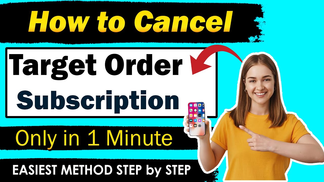 How To Cancel Target Order Subscription | Cancel Target Subscription - YouTube