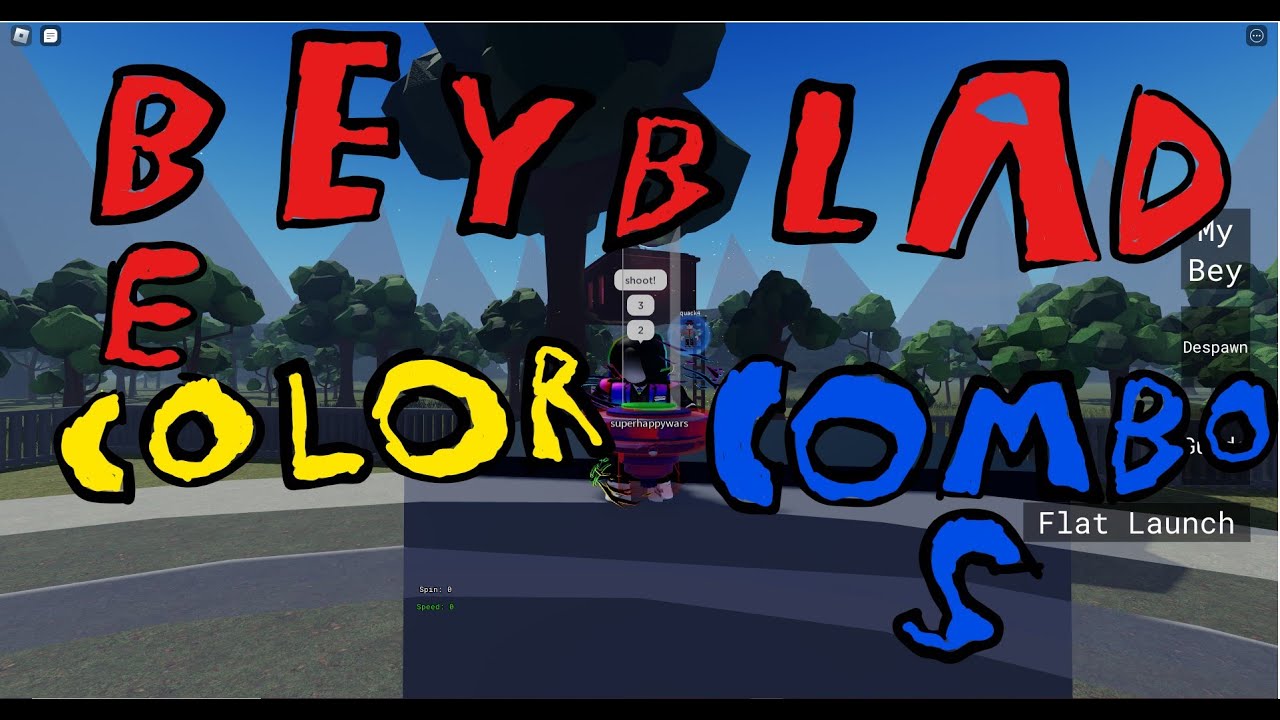 Beyblade Physics Color Combos!! - YouTube