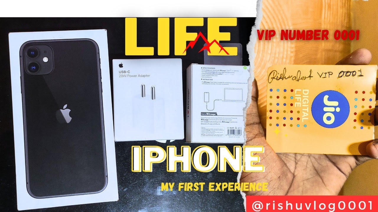 Introducing My First Iphone unboxing and VIP number 0001 ||🥰🤩🥳🎉#vlog ...