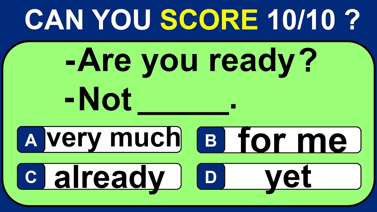 English Vocabulary Quiz | #challenge 21 | Test Your English Vocabulary ...