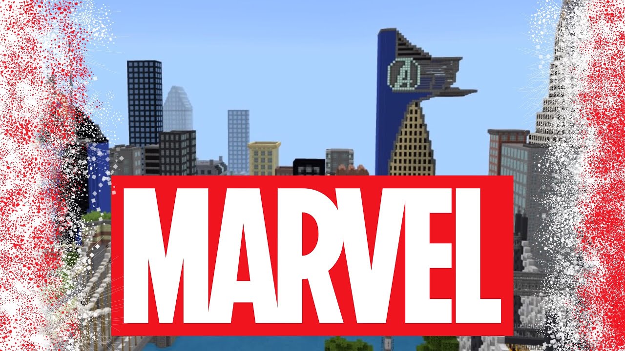 MARVEL DANS MINECRAFT - PS4 - YouTube