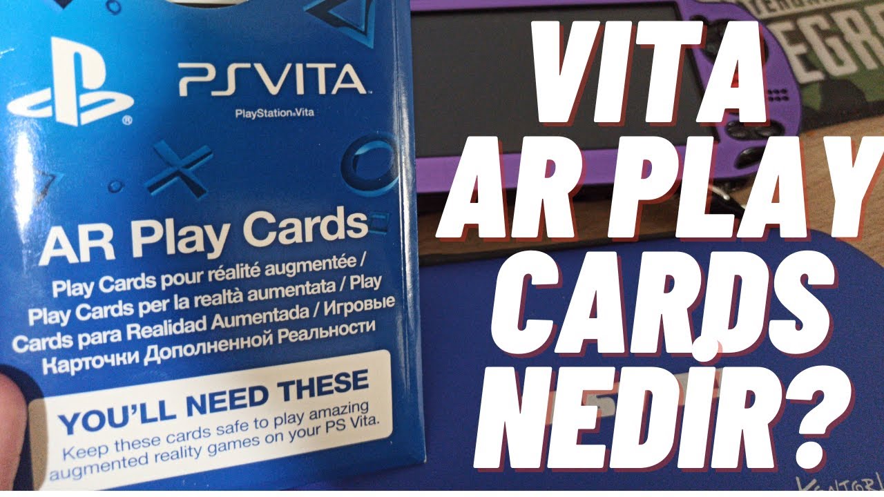 Ps Vita AR Play Cards Nedir? - YouTube