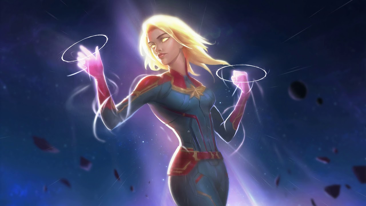 Captain Marvel // Wallpaper Engine - YouTube