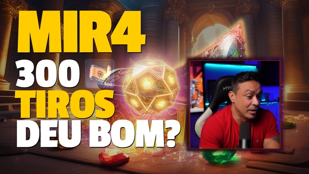 MIR4 300 tiros VEJA oq ue aconteceu - INCRIVEL - YouTube