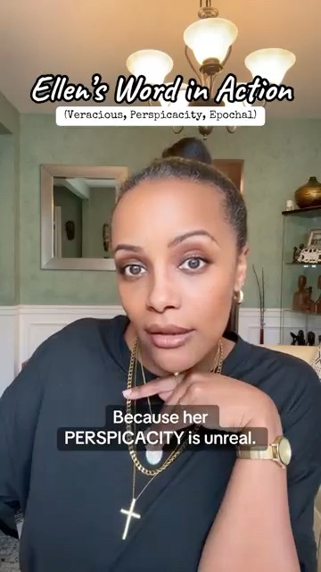 Ellen’s Word in Action: Veracious, Perspicacity, Epochal - YouTube