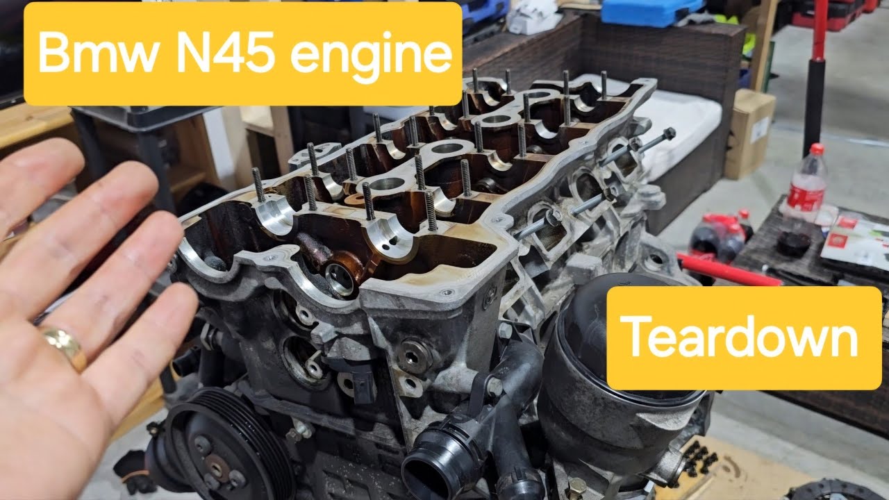 I might not be able to save this engine! Bmw N45 engine is Down ...