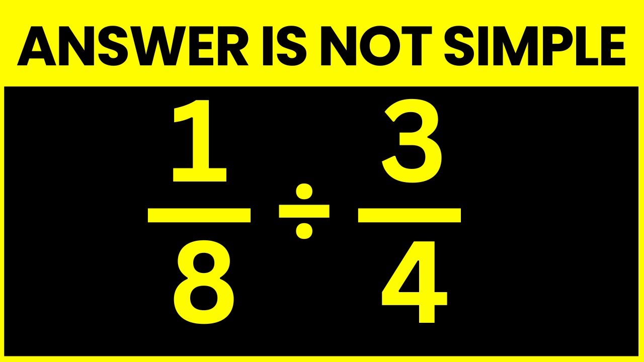 This Math Challenge Has Stumped Thousands! 🔥 - YouTube