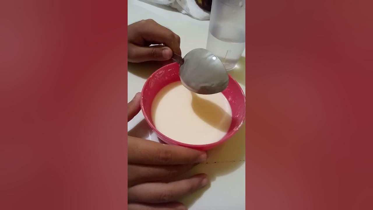 Experimento de fluido no newtoniano con Maizena. #6😲😱 - YouTube