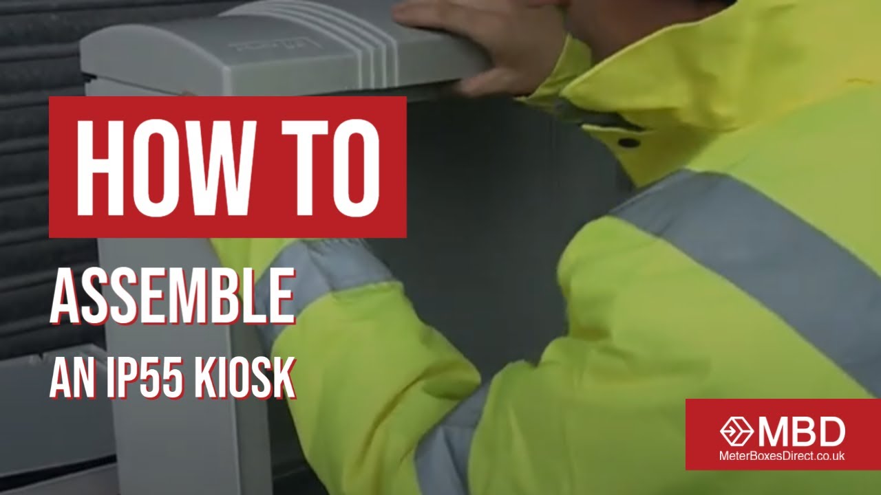 How to assemble an IP43 Kiosk - YouTube