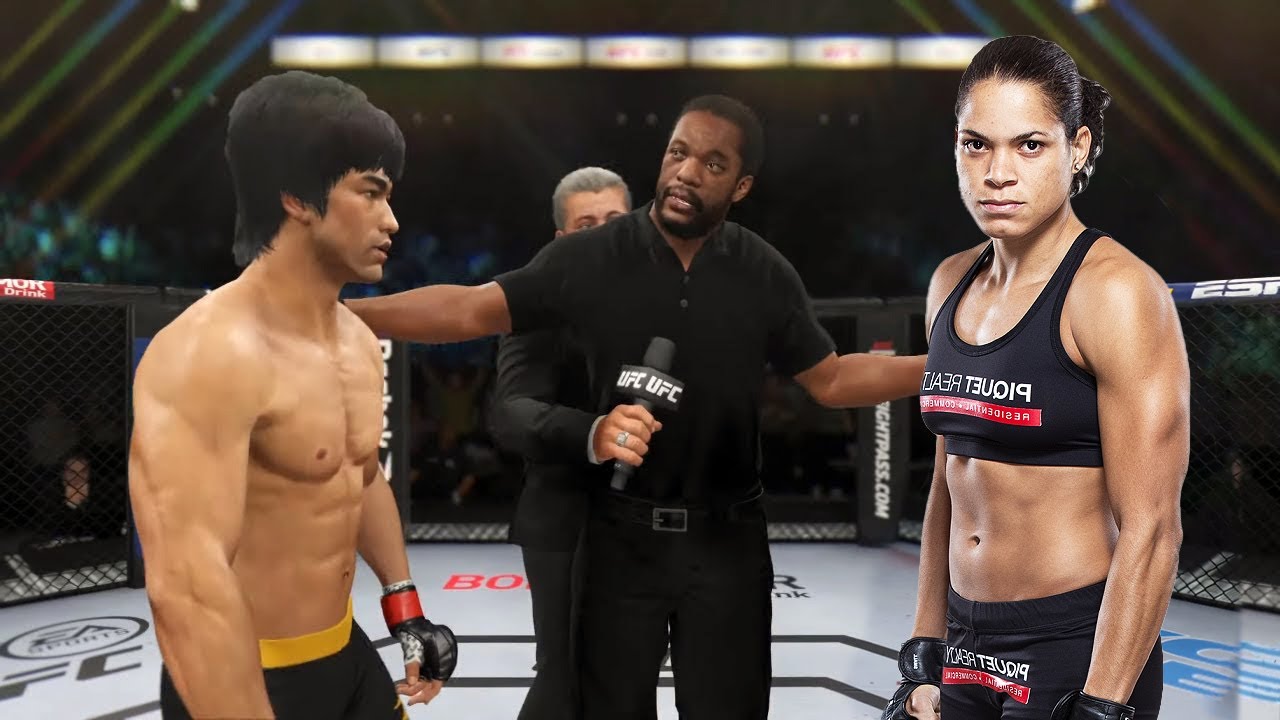 UFC 4 | Bruce Lee vs. Amanda Nunes (EA Sports UFC 4) - YouTube