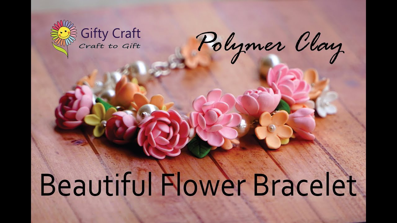 Tutorial Polymer Clay Plumeria Flower