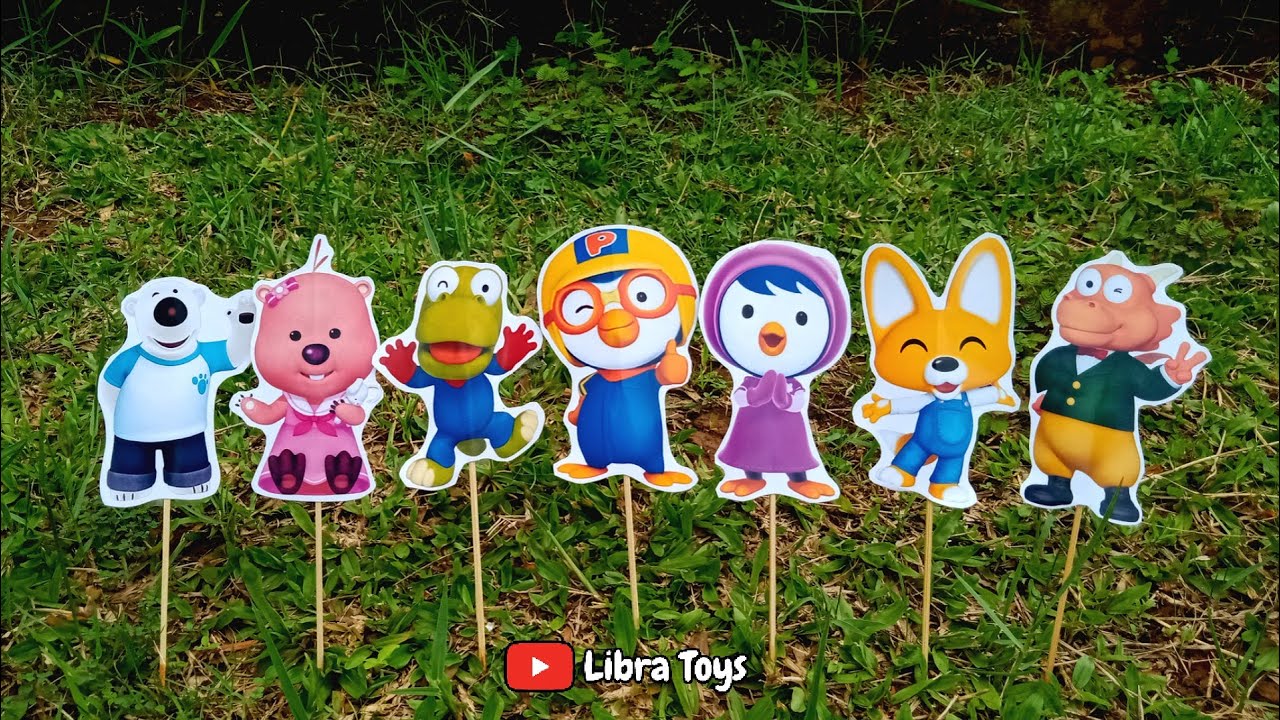 Pororo || bermain bersama teman teman pororo,crong,poby,patty,looppy ...
