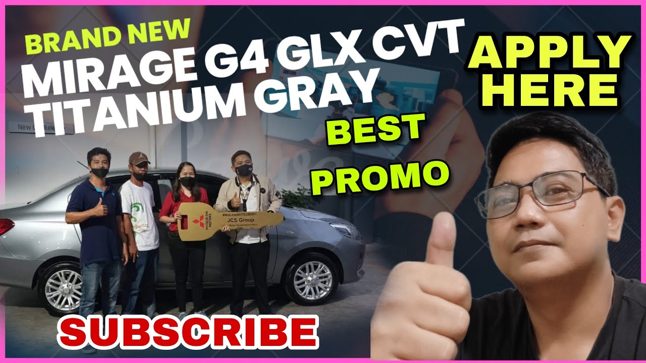 Proud owner of Brand New 2023 Mirage G4 GLX CVT - Gray || Best ...