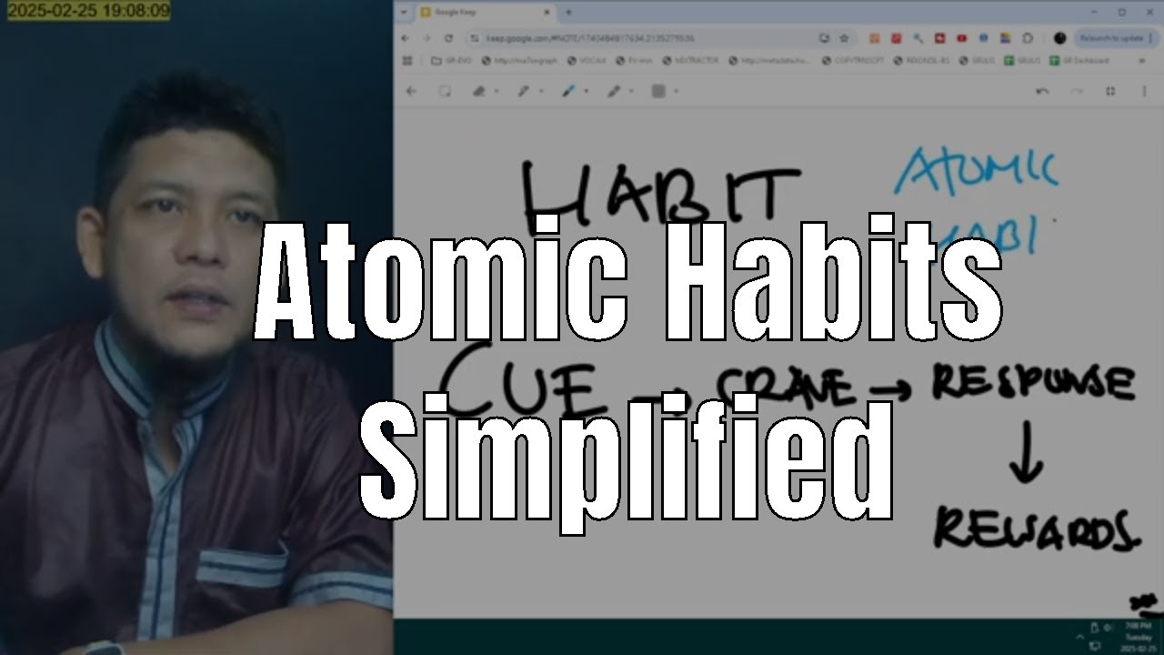 Atomic Habits Simplified: Cue, Crave, Response, Reward - YouTube