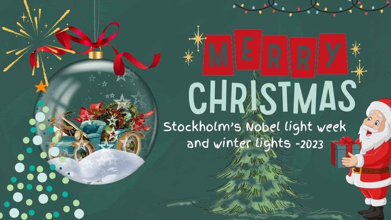 Stockholm Nobel Light week & Winter Lights 2023 - YouTube