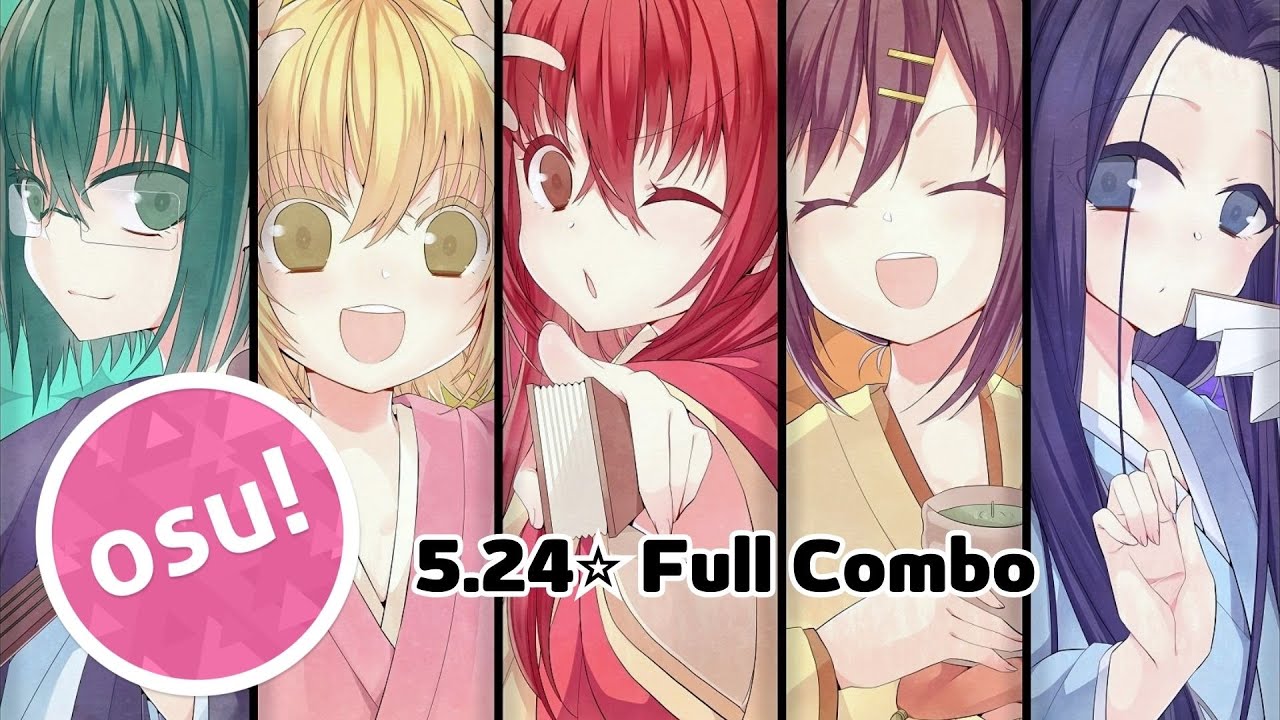 Osu! | MOMOIRO CLOVER Z - Nippon Egao Hyakkei 5.24⭐ - YouTube