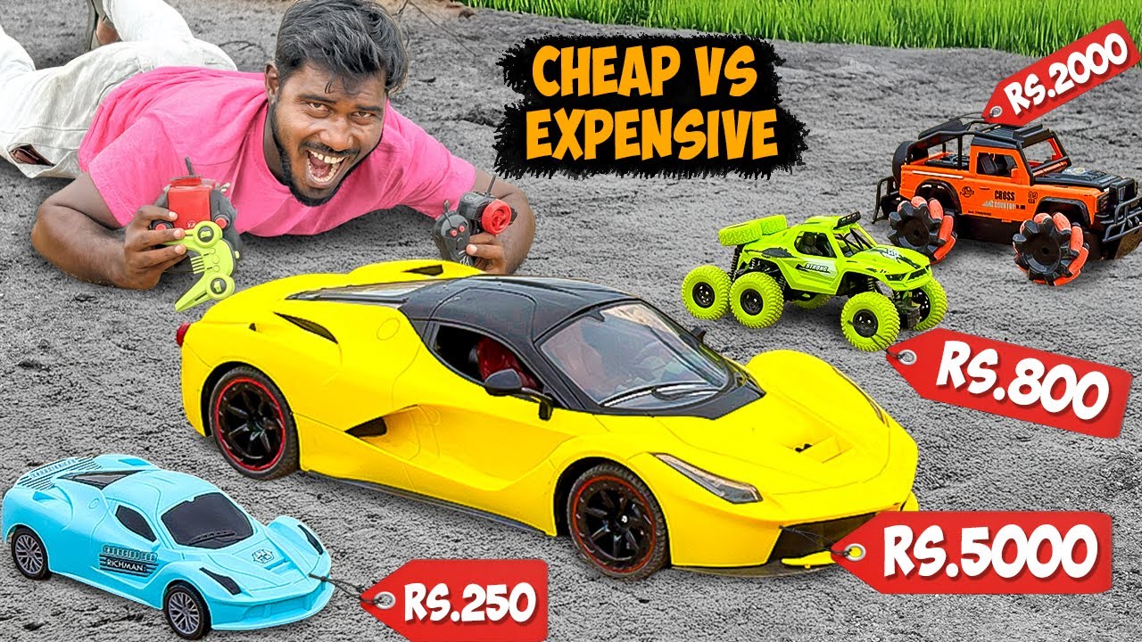 ₹500 Vs ₹5000 RC Car Unboxing and Extreme Testing | Mad Brothers - YouTube