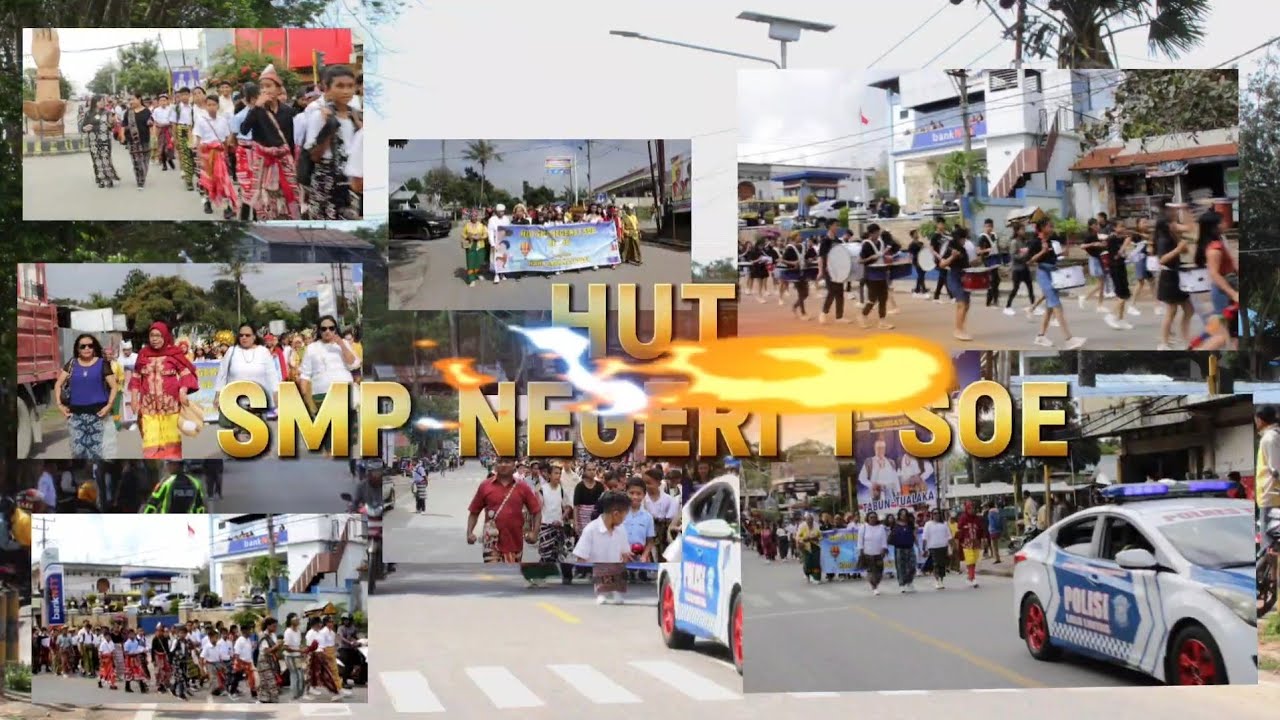 Memperingati HUT SMP Negeri 1 Soe Ke 66 Pawai Budaya Bersatu dalam ...