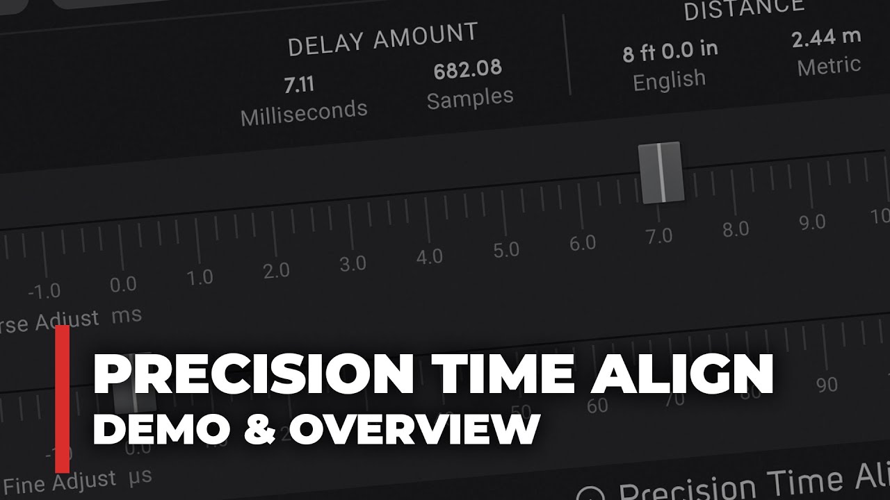 Eventide Precision Time Align: Plug-in Demo - YouTube