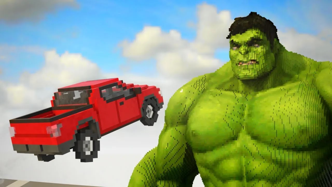 Cars vs Hulk Teardown - YouTube
