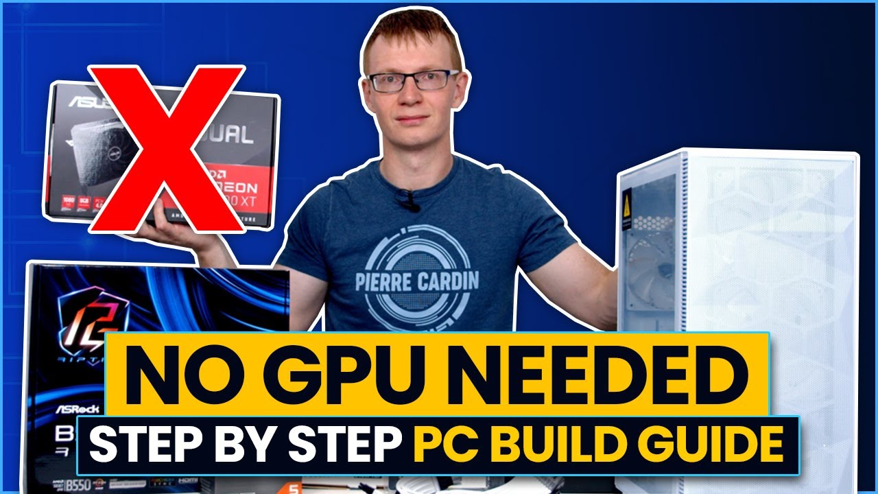 No GPU Needed PC Build Guide - Ryzen 5600G - YouTube