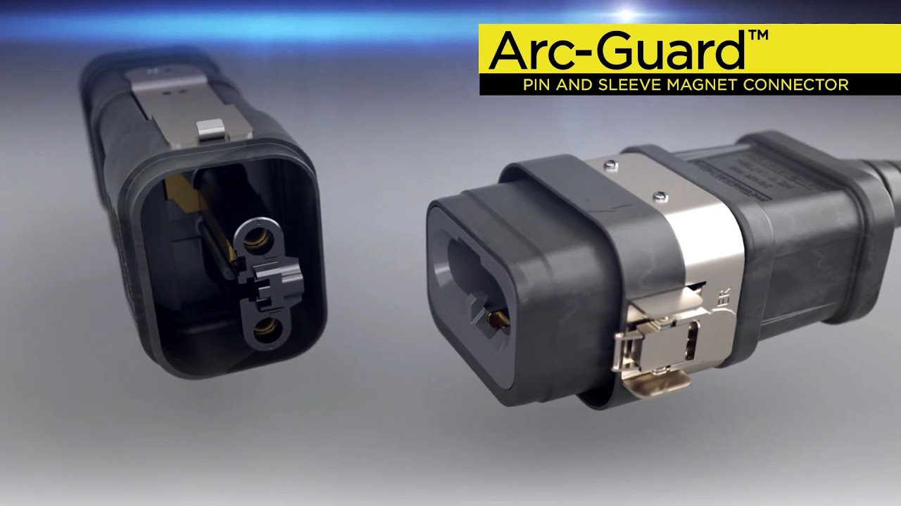 Arc-Guard™ Pin and Sleeve Magnet Connector - YouTube
