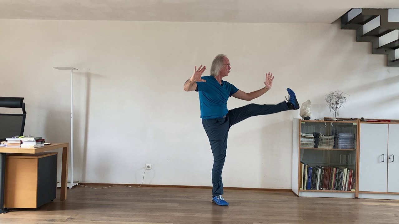 3ème partie Tai Chi Sun travail postural - YouTube