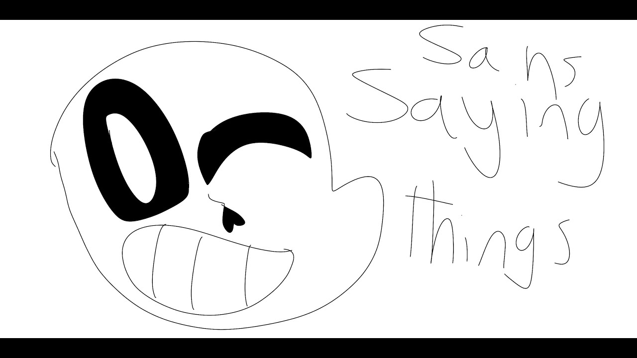 Sans saying things - YouTube