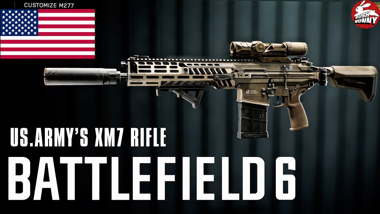 BATTLEFIELD 6 - U.S. Army’s XM7 Rifle Loadout Gameplay (Next Gen Weapon ...