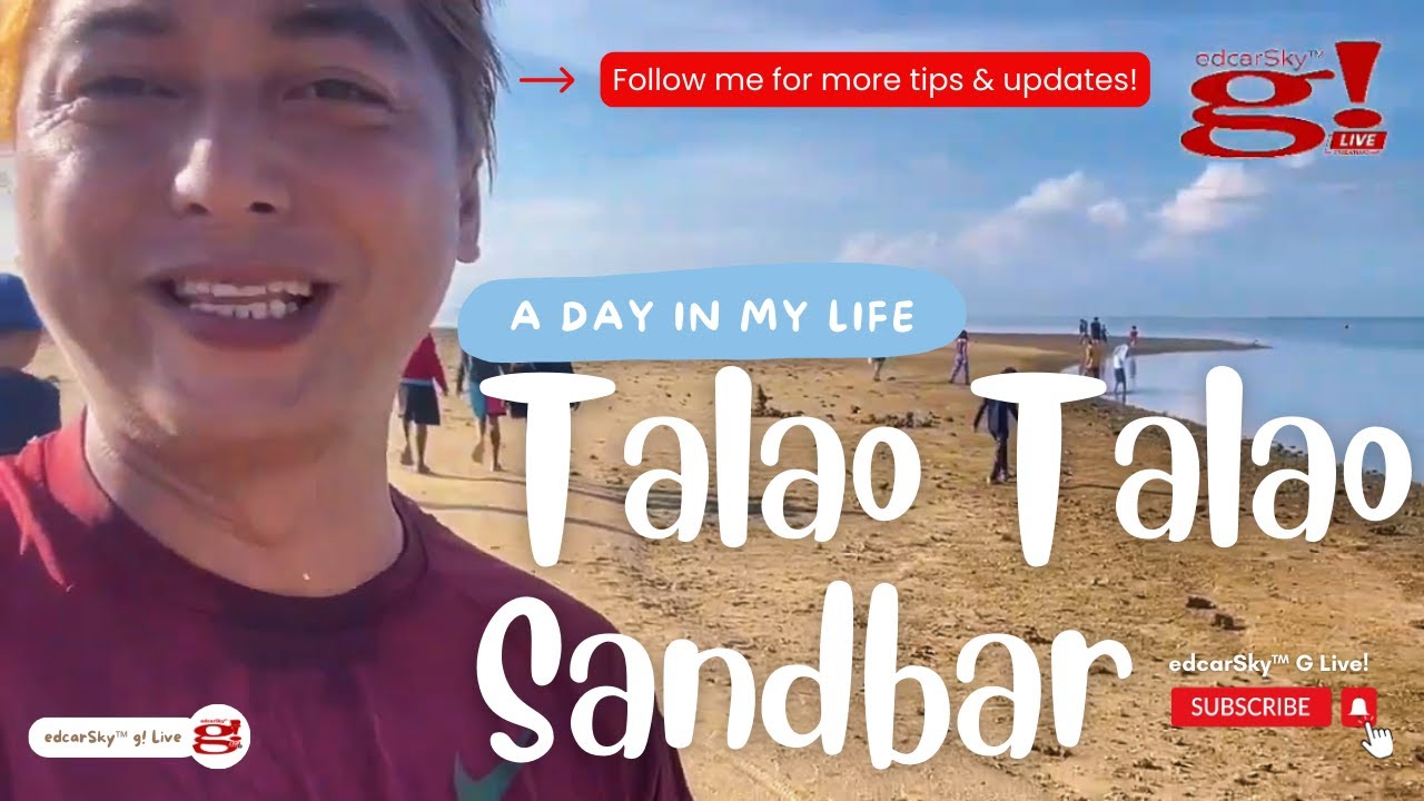 Let's enjoy Talao Talao Beach & with White Sand Bar Lucena City Quezon ...